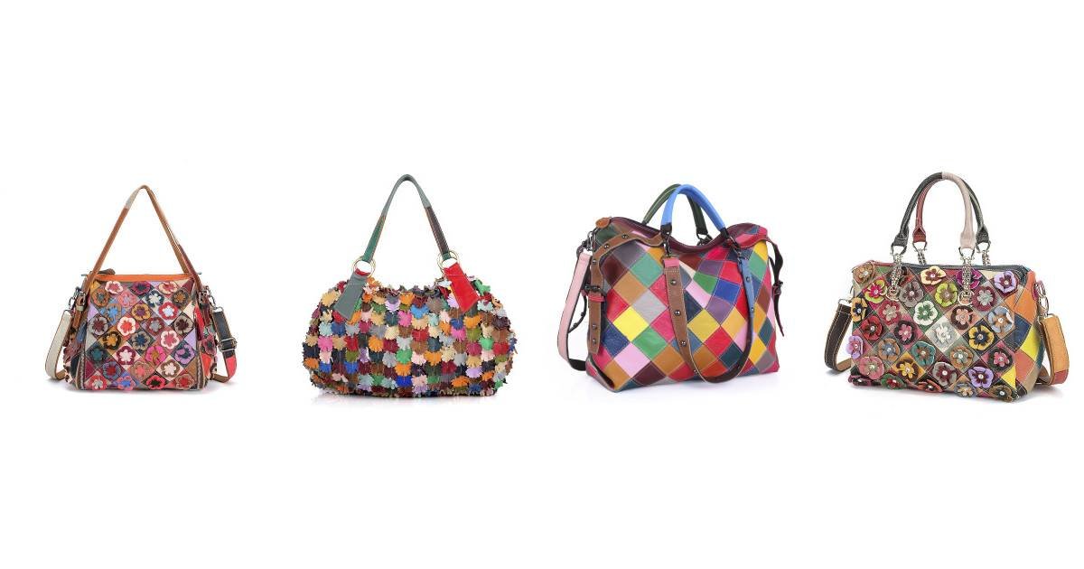 Patchwork Leather Bags